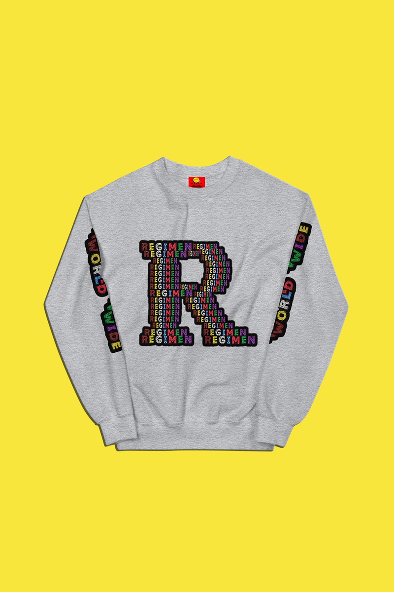 Regimen Big R’s Crewneck Worldwide freeshipping - Regimen